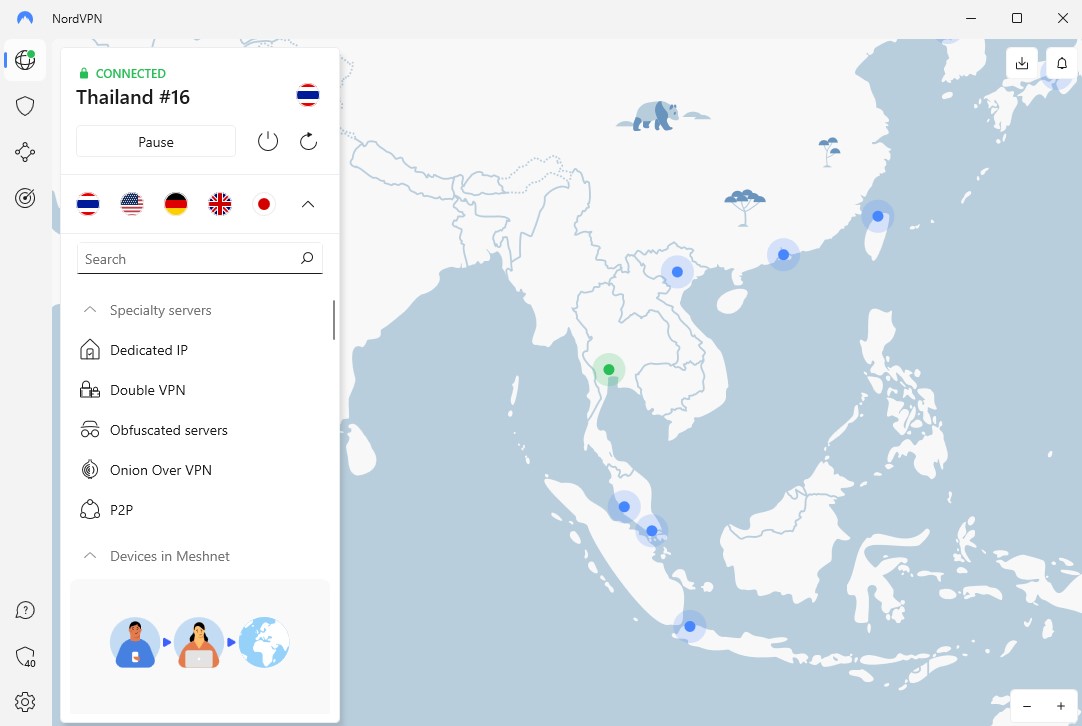 Best VPNs for Thailand in 2025