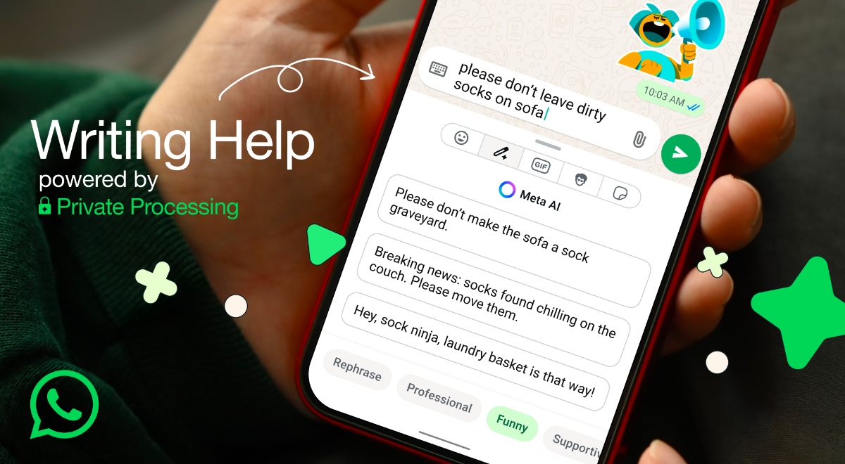WhatsApp rolls out AI writing assistant for texts | Cybernews
