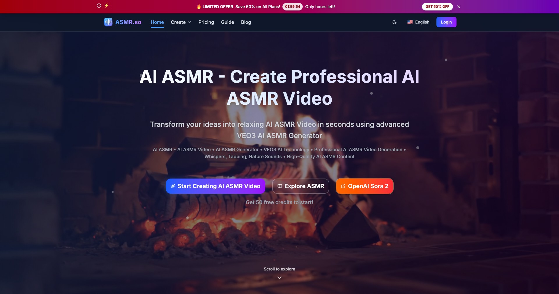 ASMR.so - Key features, use cases, pricing, alternatives