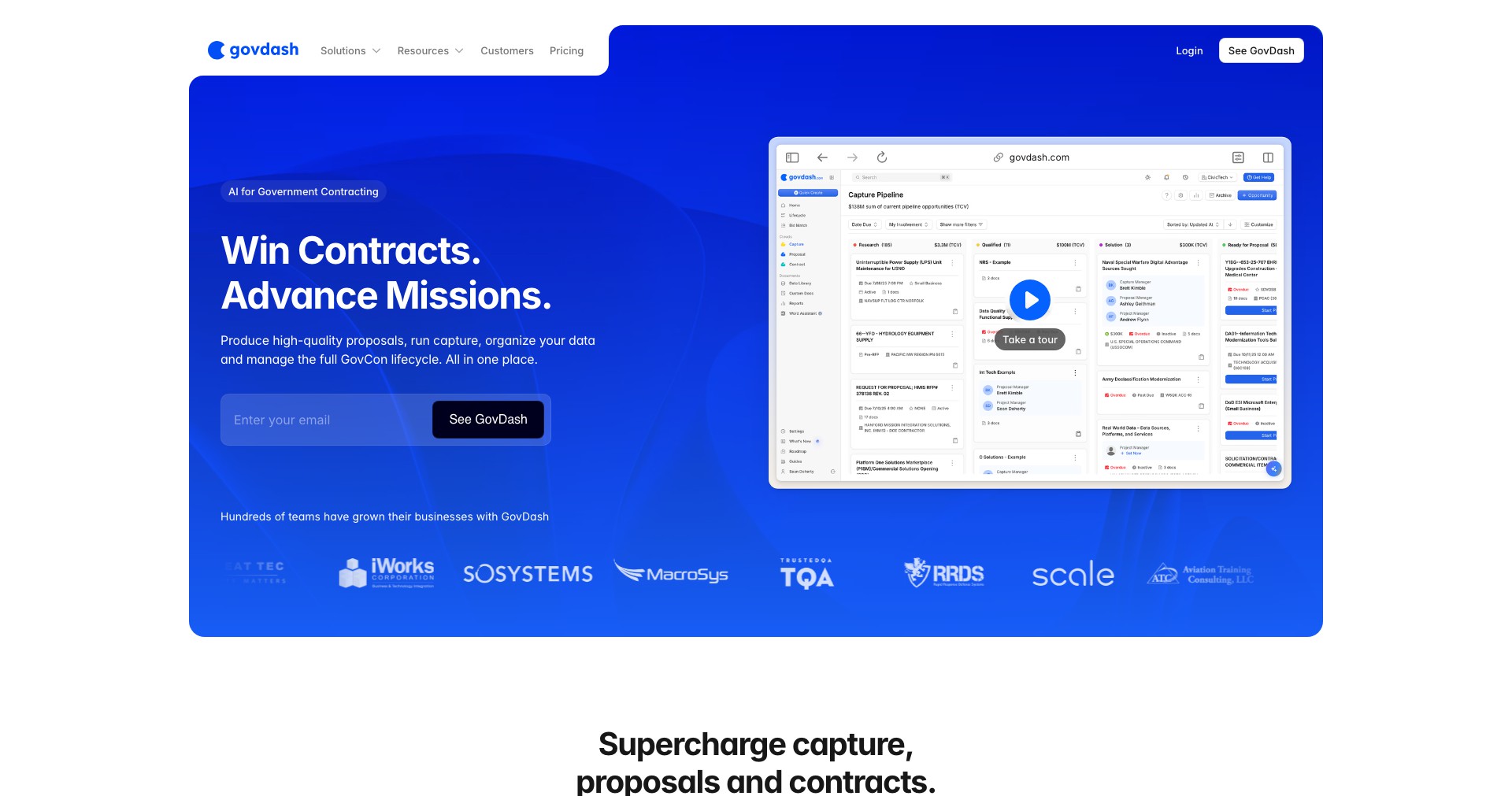 Govdash - Key features, use cases, pricing, alternatives
