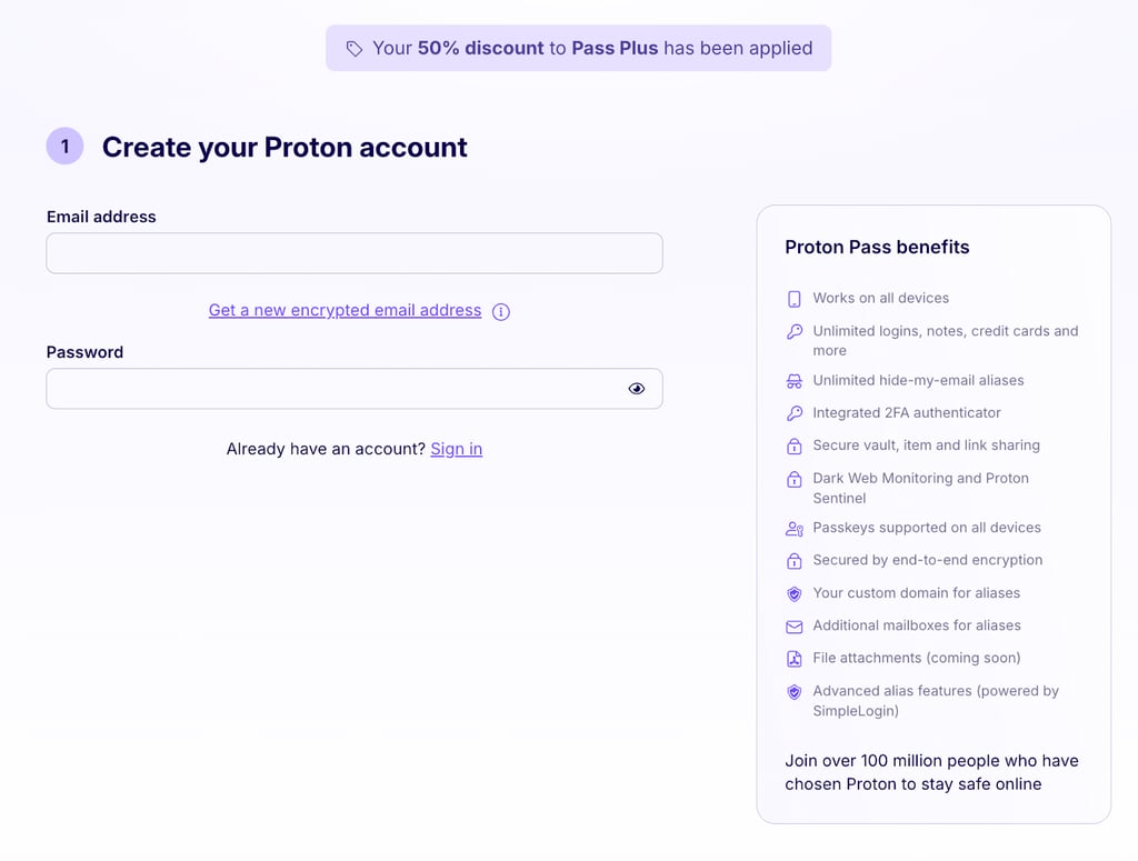 Proton Pass Black Friday Deals 2025