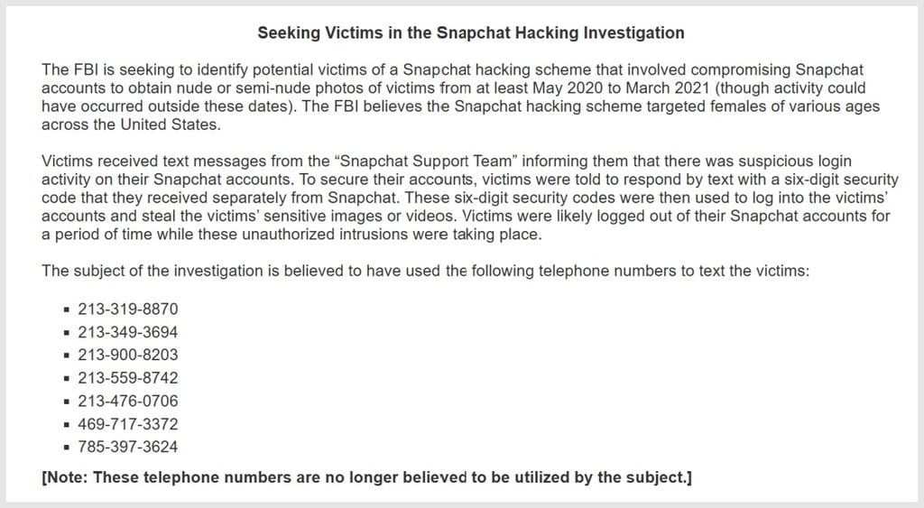 Snapchat hacker stole nude images, feds say | Cybernews