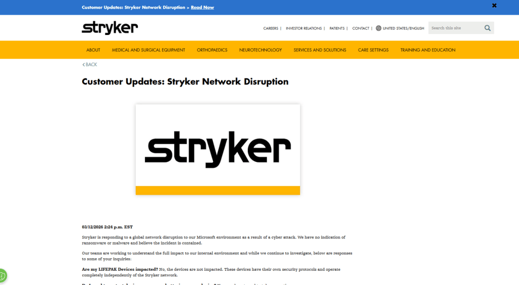 Iran-linked hackers claim Verifone, Stryker attacks | Cybernews