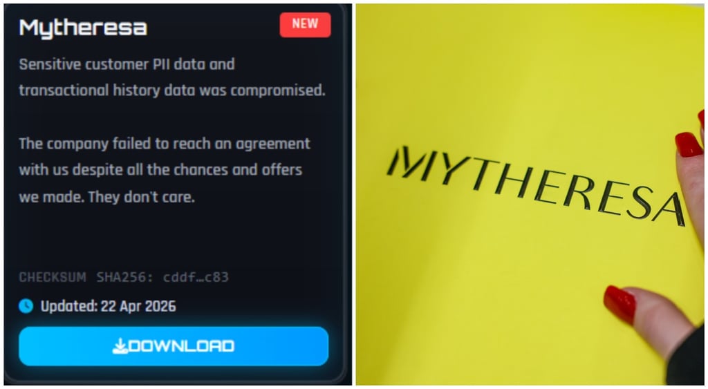 ShinyHunters dumps Mytheresa, Zara, Carnival data | Cybernews