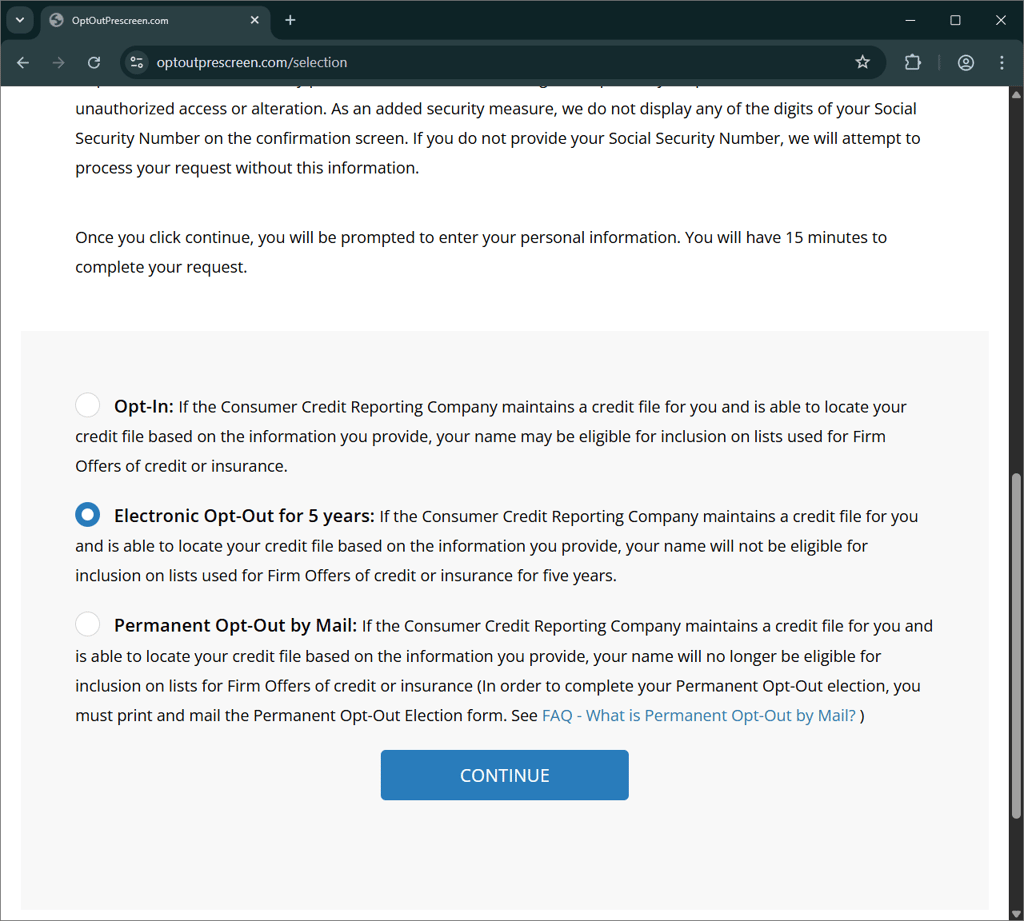 Prescreened Credit Offers Opt Out Guide – Updated For 2026