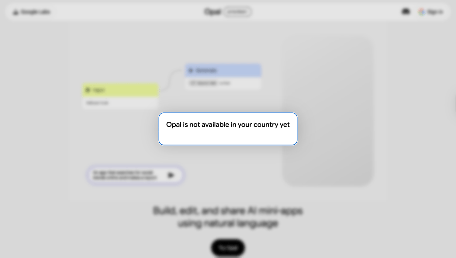 How to Access Google Opal from Europe and the UK