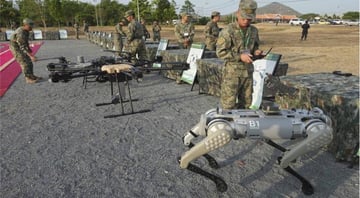 China showcases robot “dogs of war” in Cambodia | Cybernews