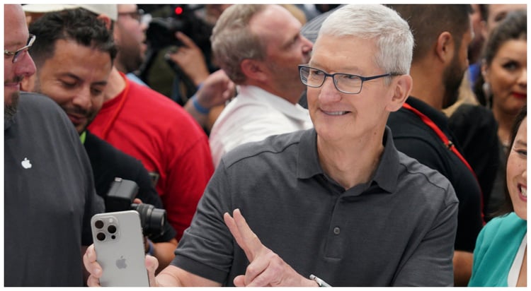 Apple CEO Tim Cook most popular of Big Tech employees, X's CEO Linda ...