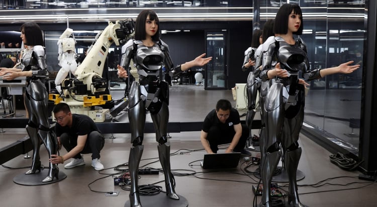 Next-level robots become human-like with enhanced facial movement ...
