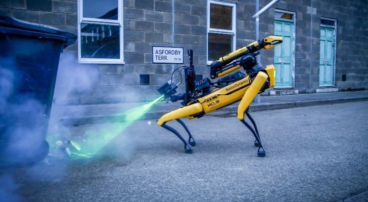 See robot dogs fight bombs in military trial | Cybernews