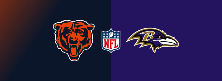 Chicago Bears vs Baltimore Ravens Live Streaming, TV and radio ...