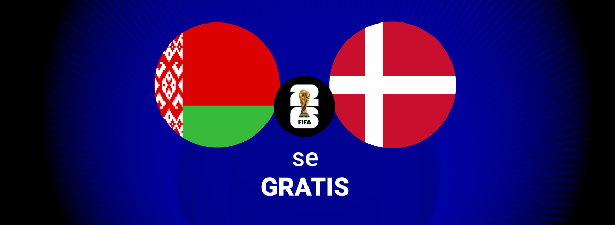 Se Danmark vs. Belarus gratis – 2025 FIFA-kvalifikation